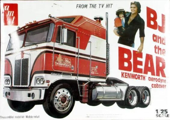 AMT “BJ and the Bear” Semi Truck Tractor - Model kit Shop